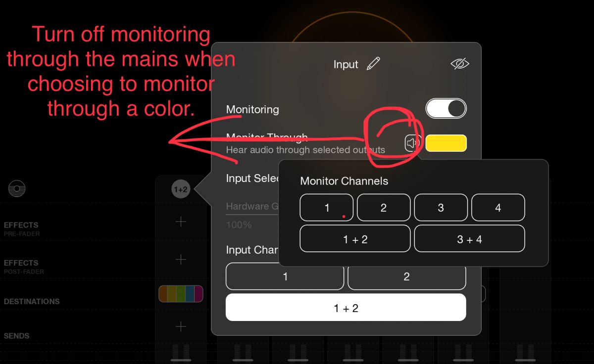 Monitoring Through A Color - Loopy Pro Wiki